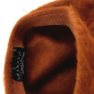 Kangol | Accessories | Kangol Copper Orange Classic Luxury Winter Wool ...